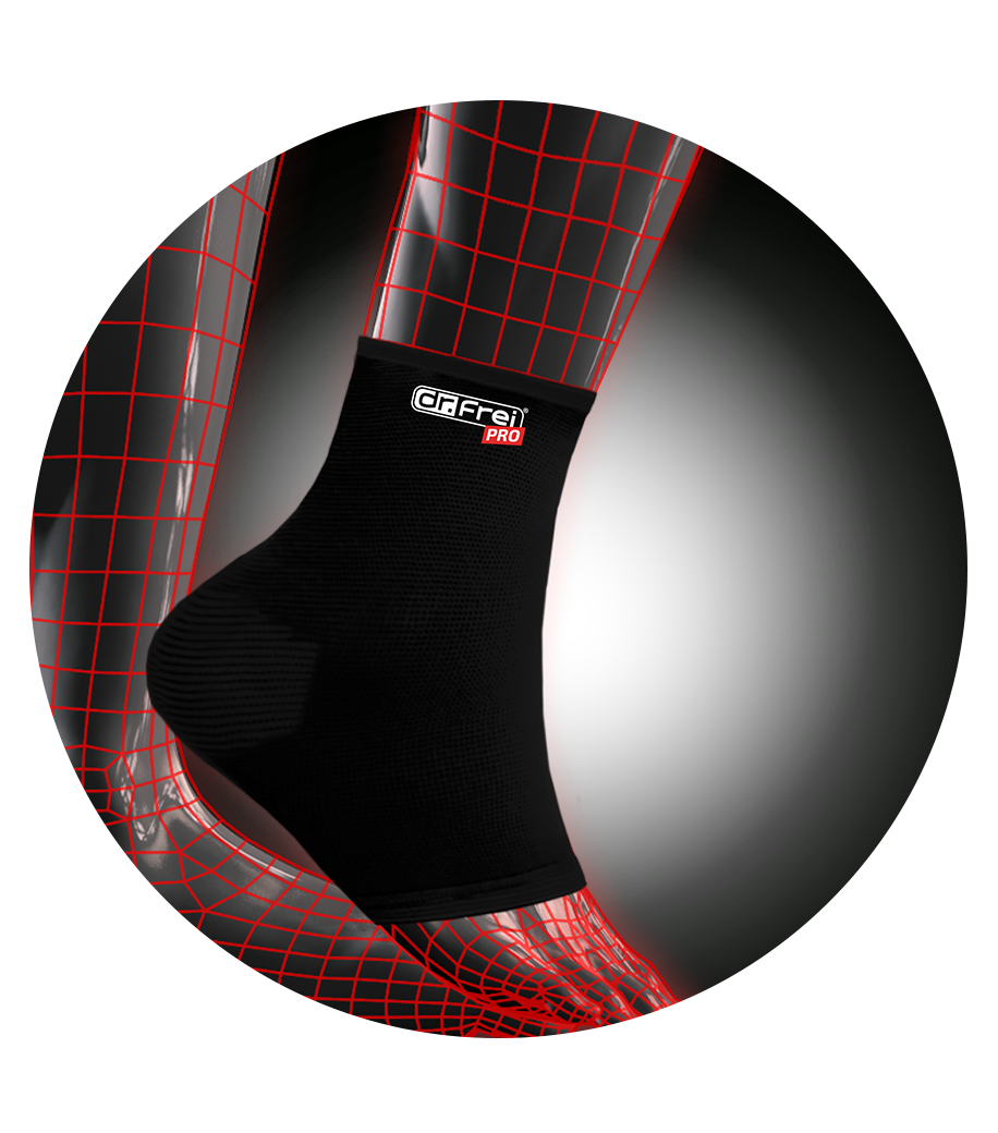 ANKLE SUPPORT ELASTIC Provides reliable support and protection of ankle ...
